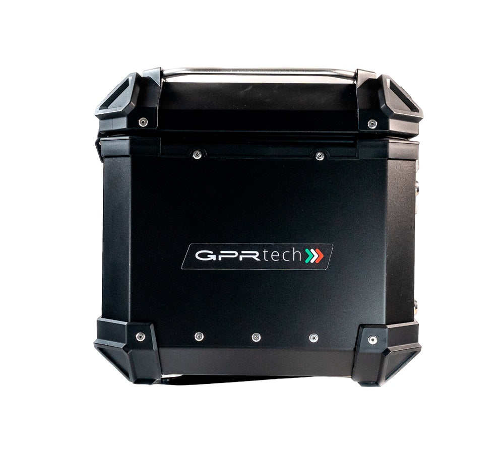 Honda Forza 750 2021-2023 GPR TECH 35 L Aluminum Top Case in Black wit ...